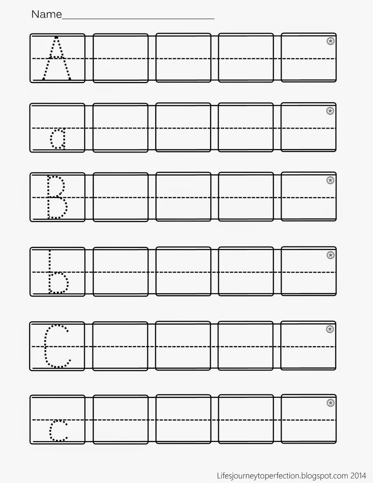 Alphabet Tracing Worksheets Free Handwriting Practice Pages
