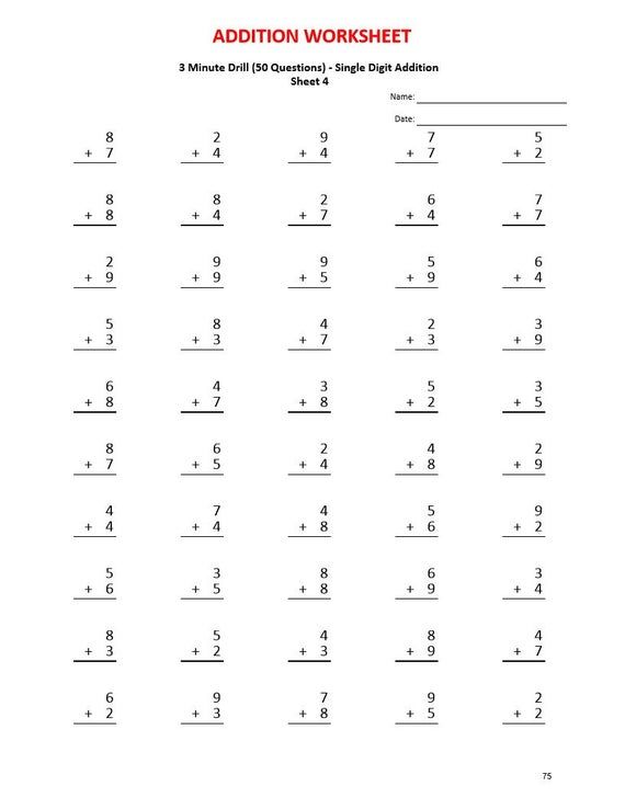 First Grade Math Worksheets - Free & Printable | Beestar - Worksheets ...