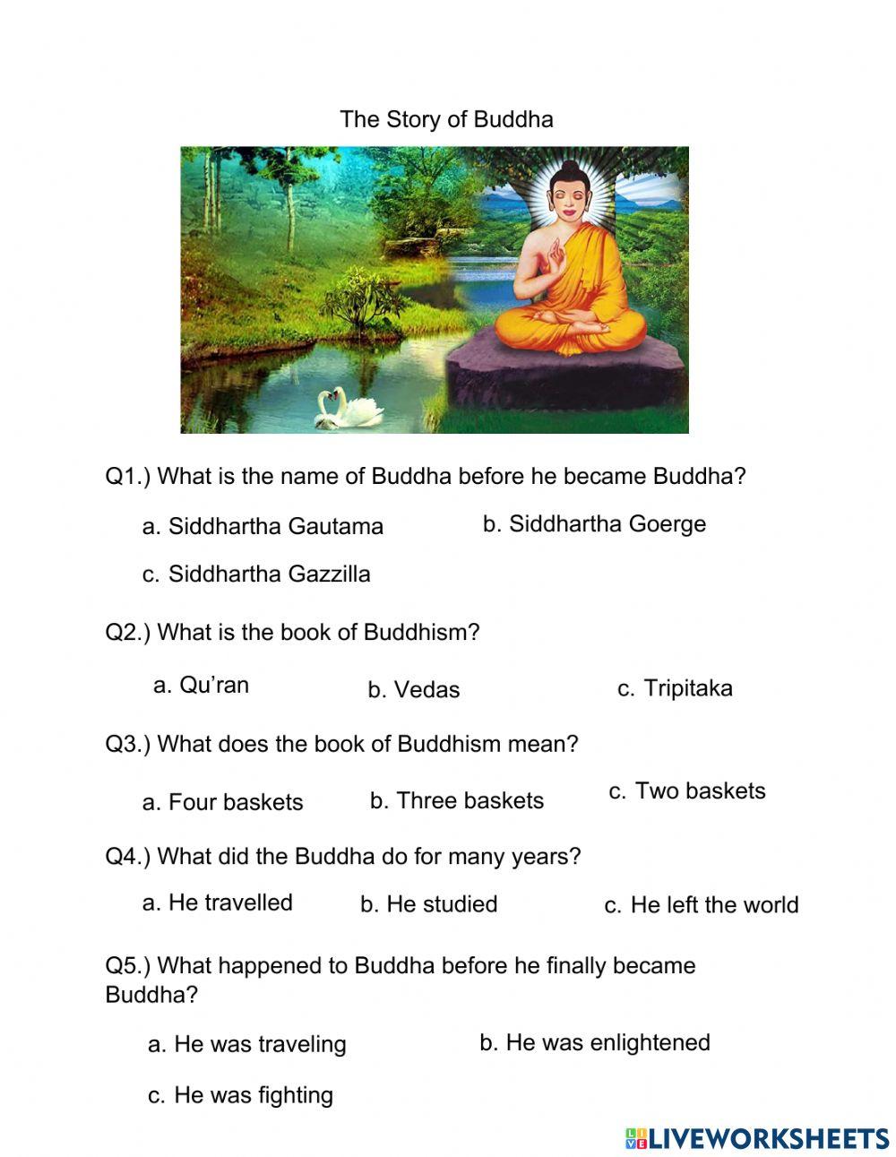 Life Of The Buddha Lesson Plans Worksheets Reviewed By Teachers Life Of The Buddha Lesson Plans Worksheets Reviewed By Teachers