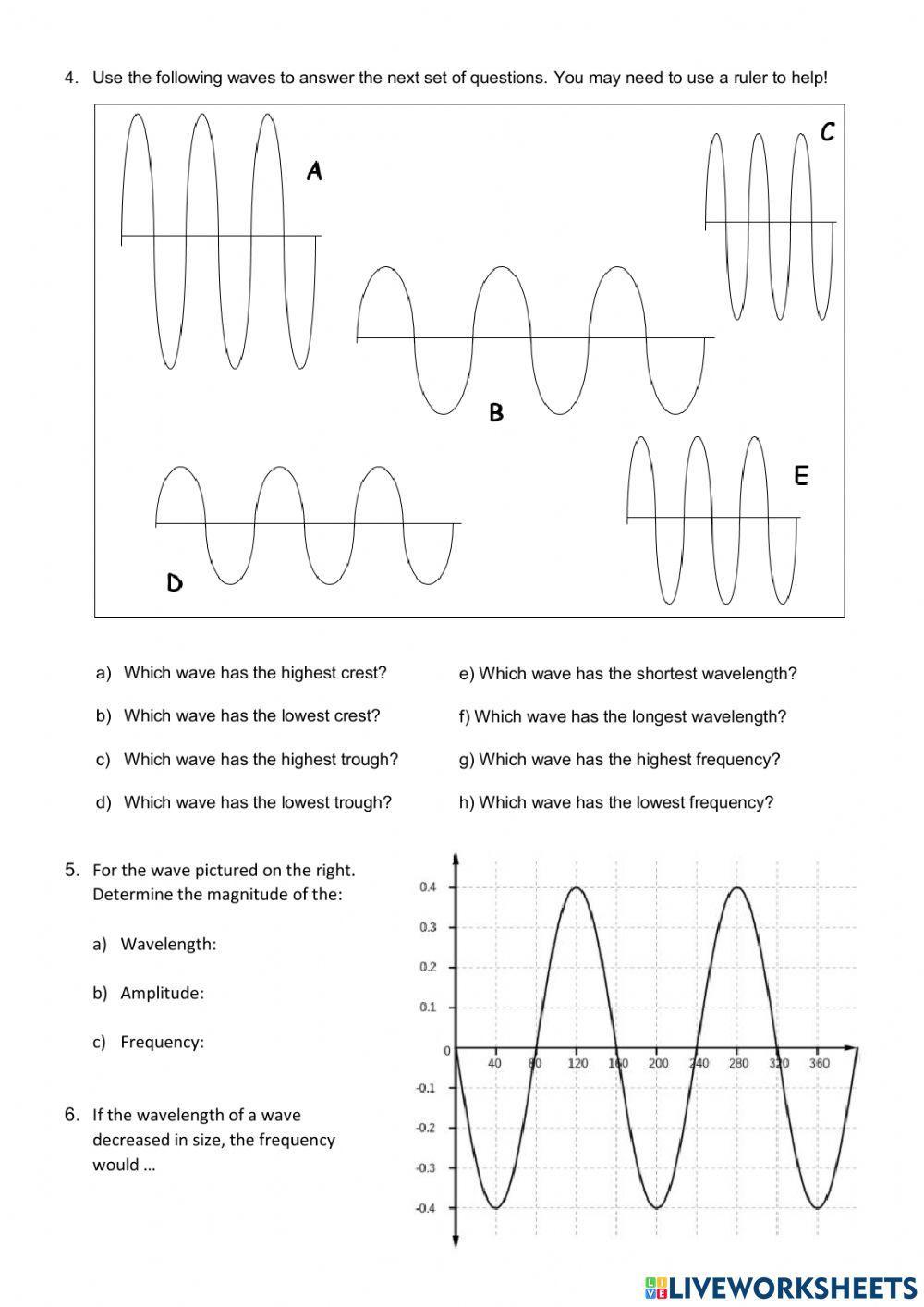 50 Oscillations And Mechanical Waves Worksheets For 9th Grade On 50 Oscillations And Mechanical Waves Worksheets For 9th Grade On
