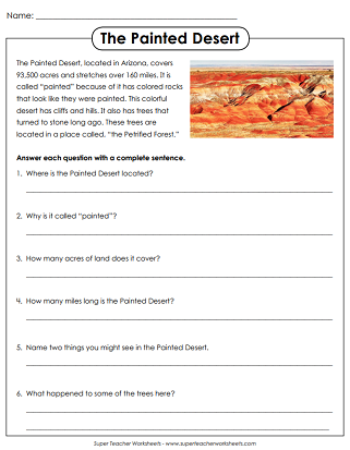 Engage Young Minds with 3rd Grade Reading Comprehension Worksheets ...