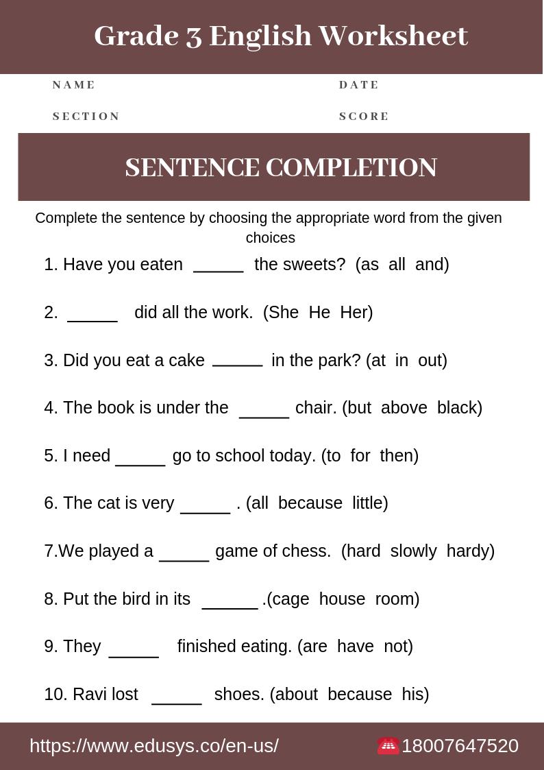 Third Grade Free English Worksheets Biglearners Worksheets Library Third Grade Free English Worksheets Biglearners Worksheets Library