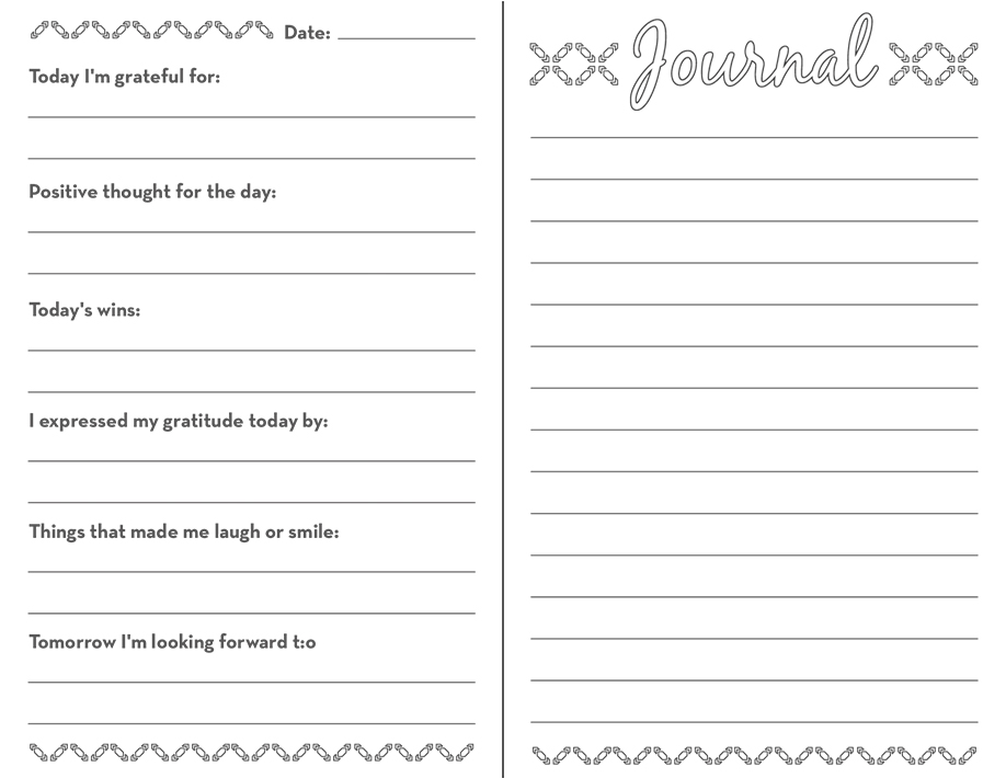 Daily Gratitude Journal Printable Gratitude Journal PDF Etsy Daily Gratitude Journal Printable Gratitude Journal PDF Etsy