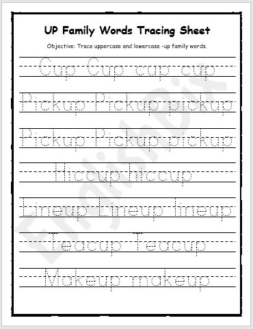 ID Word Family Word Find Worksheet | MyTeachingStation.com - Worksheets Library
