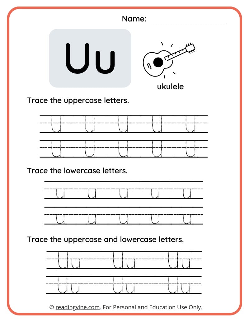 Find The Letter U Worksheet PrimaryLearning Org Worksheets Library Find The Letter U Worksheet PrimaryLearning Org Worksheets Library
