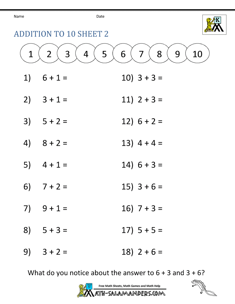 Addition Up To 10 Worksheet Live Worksheets Worksheets Library Addition Up To 10 Worksheet Live Worksheets Worksheets Library