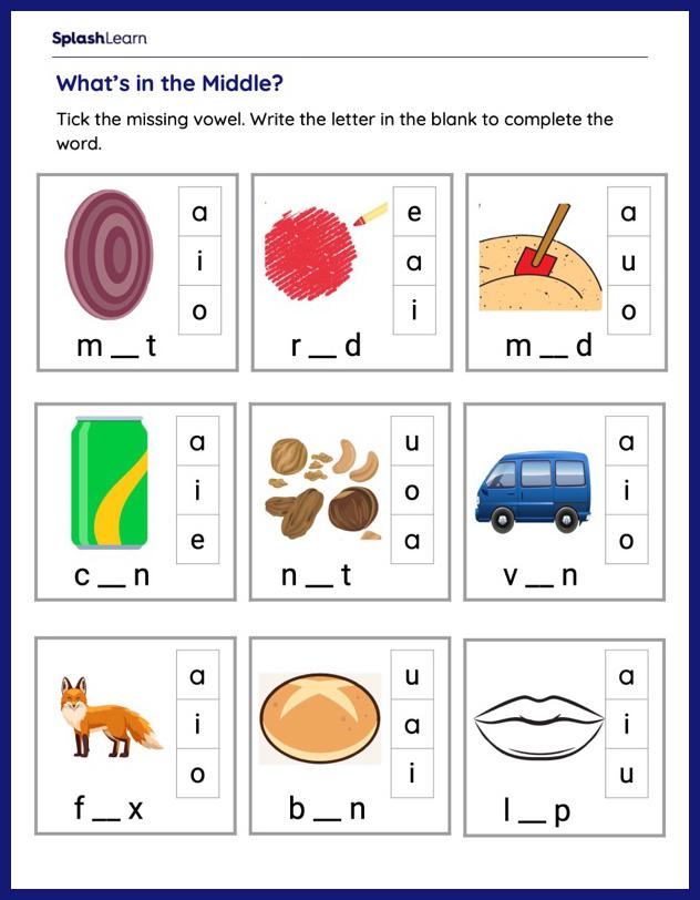 Read And Color CVC Words Worksheets The Teaching Aunt Worksheets Read And Color CVC Words Worksheets The Teaching Aunt Worksheets