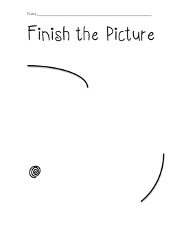 Engage Creativity: Complete-the-Picture Worksheets for Fun & Learning