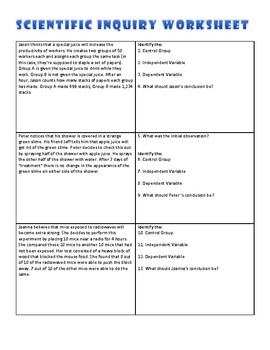 Science Worksheets - Worksheets Library