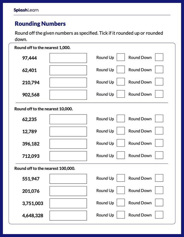 Grade 3 Rounding Worksheets Free Printables Math Worksheets Grade 3 Rounding Worksheets Free Printables Math Worksheets