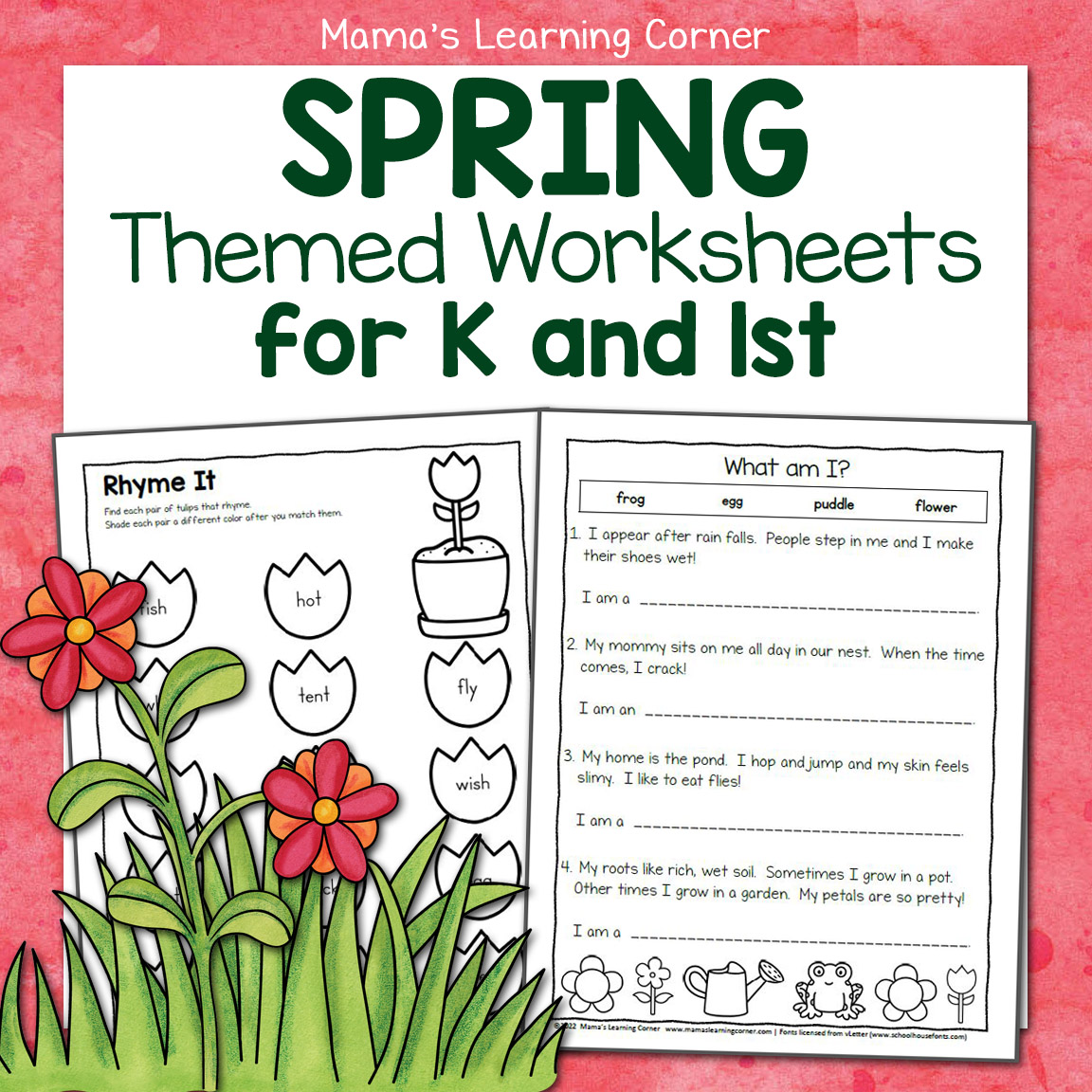 Engaging Spring Worksheets For Kindergarten Fun Learning Activities Engaging Spring Worksheets For Kindergarten Fun Learning Activities
