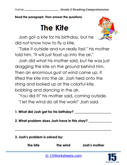 Grade 2 Reading Comprehension Worksheets - Worksheets Library