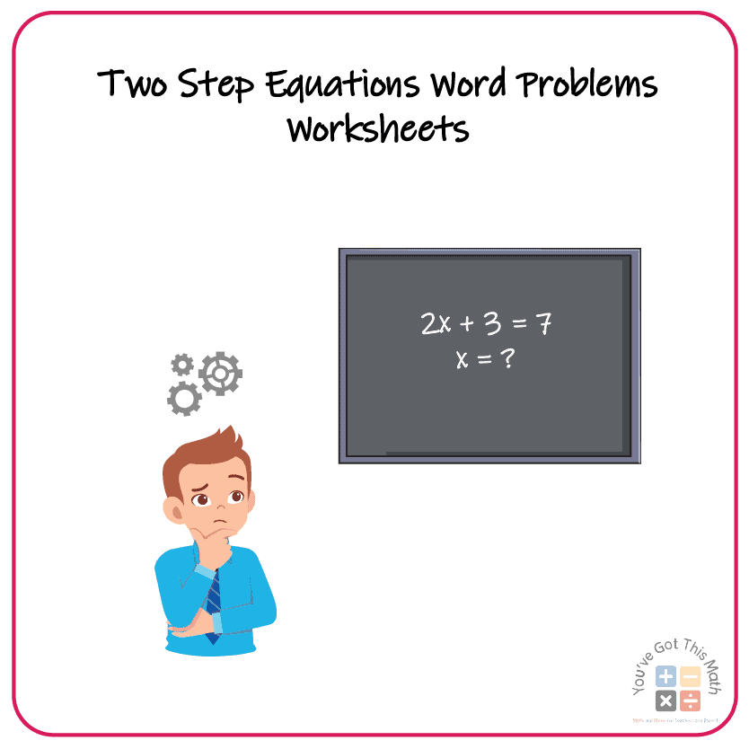 Free 2 step equations word problems worksheet, Download Free 2 step ...