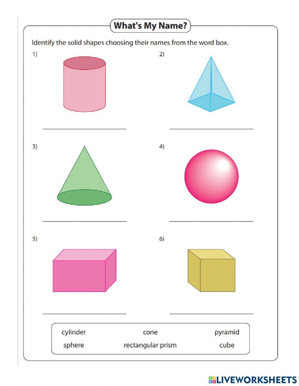? White Rose Maths Supporting Y2: Recognise 2D and 3D Shapes ...