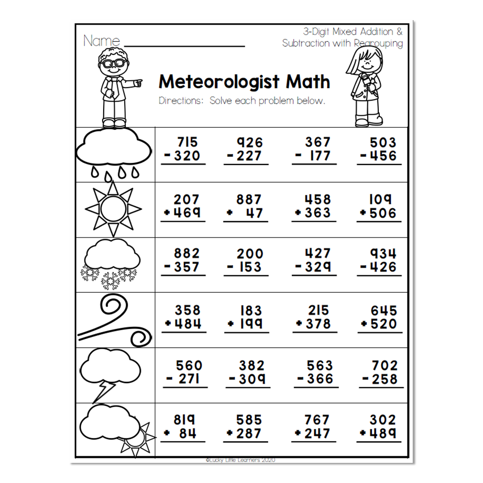 Free 3 digit addition with regrouping worksheet 2nd grade, Download ...