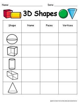 3d shapes worksheets worksheets library - Worksheets Library