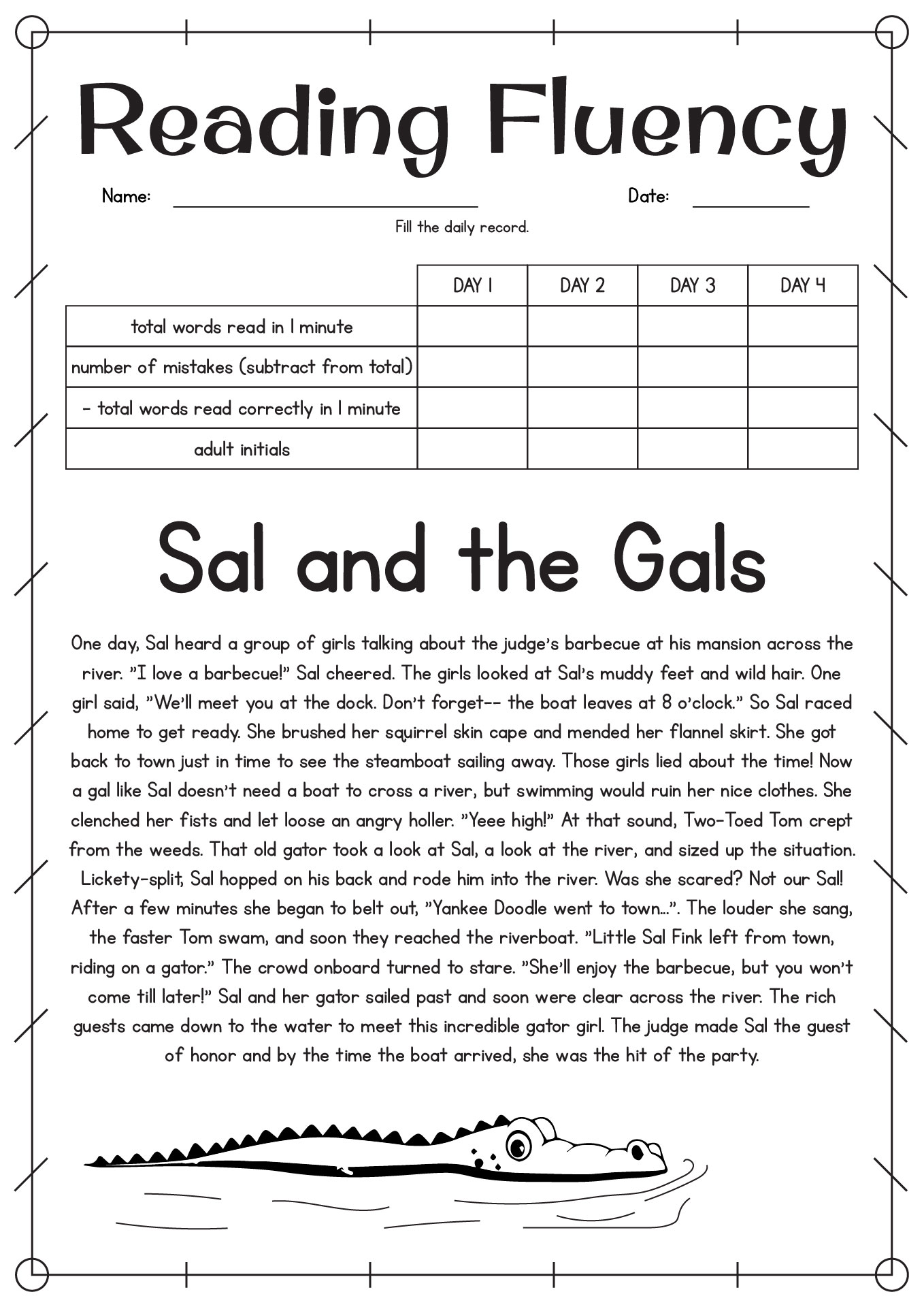 15 Fourth Grade Reading Comp Worksheets - Free PDF at worksheeto.com - Worksheets Library