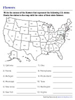 50 States Worksheets - Worksheets Library