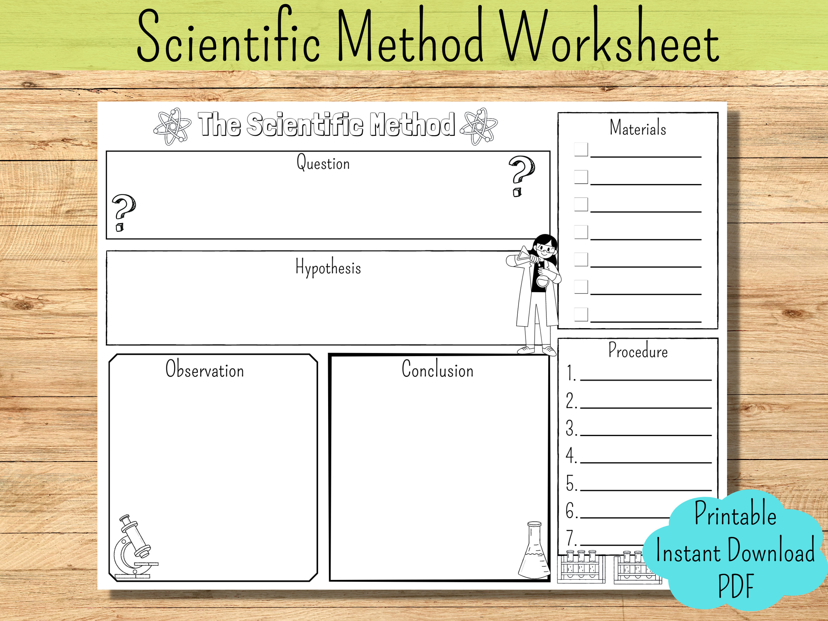 Free 6th grade scientific method worksheet, Download Free 6th grade ...