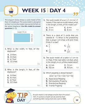 Amazon.com: 7th Grade Common Core Math: Daily Practice Workbook ...