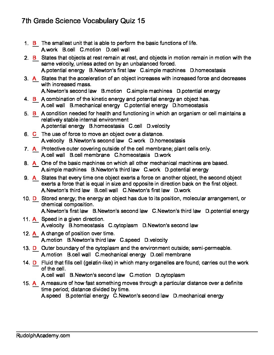 Free 7th Grade Science Questions And Answers Download Free 7th Grade Free 7th Grade Science Questions And Answers Download Free 7th Grade