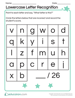 Letter Recognition & Phonics Worksheet - a (lowercase) - Super Simple - Worksheets Library