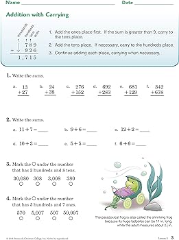 Abeka Math Series Review - The Smarter Learning Guide - Worksheets Library
