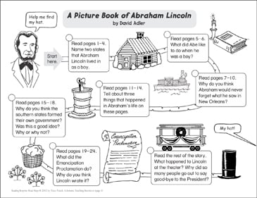 Free Printable Abraham Lincoln Worksheets - The Purposeful Nest ...