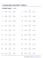 Absolute Value Worksheets - Worksheets Library