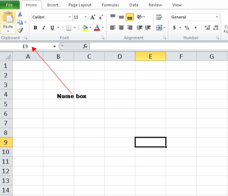How to Select Cells in Excel 2010 - dummies - Worksheets Library