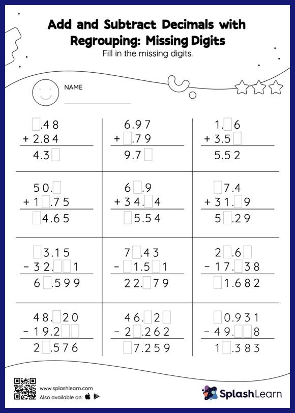 Fall Adding & Subtracting Decimals Color by Number Thanksgiving Math ...