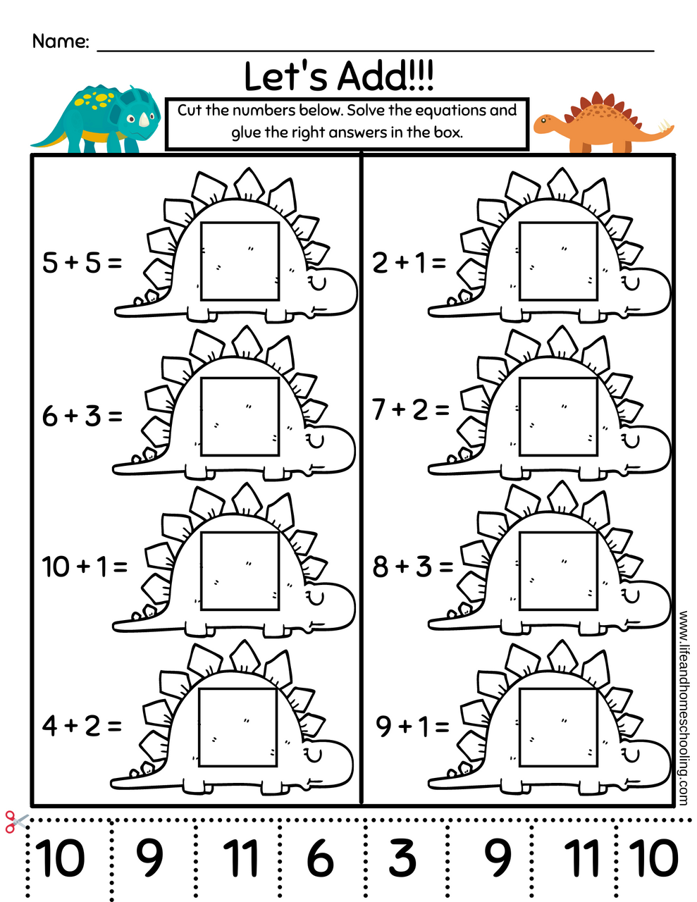 Mentally adding and subtracting | 1st grade Math Worksheet ...