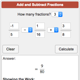 Adding and Subtracting Fractions Step by Step - CalculatorSoup - Worksheets Library