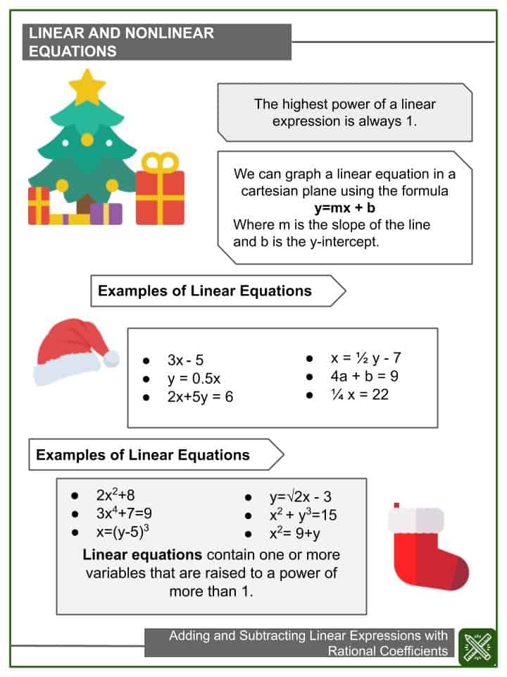 Adding And Subtracting Linear Expressions Partner Practice And Pyramid