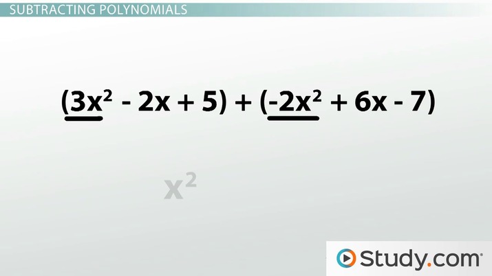 Polynomials Adding Subtracting Dividing And Multiplying Polynomials