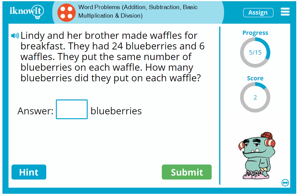 Math Game: Word Problems - Worksheets Library