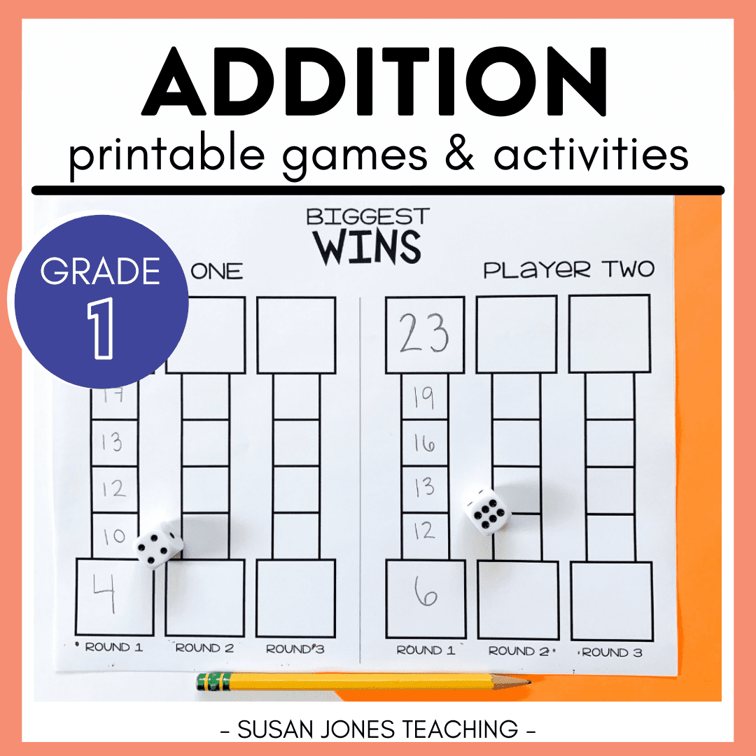 Math Addition Games for Kids - Worksheets Library