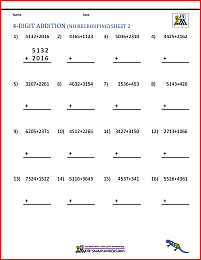 Addition (4 and 5-Digit) Worksheets - Worksheets Library