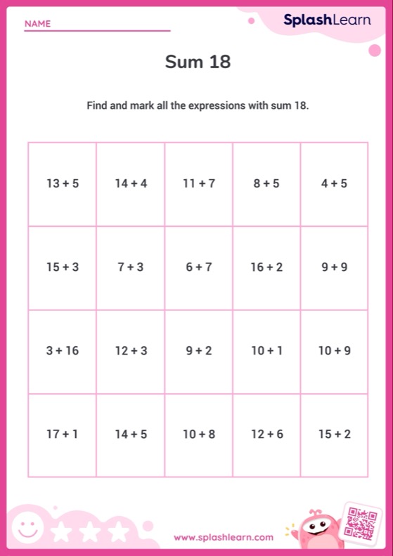 Free addition worksheet sum, Download Free addition worksheet sum png ...