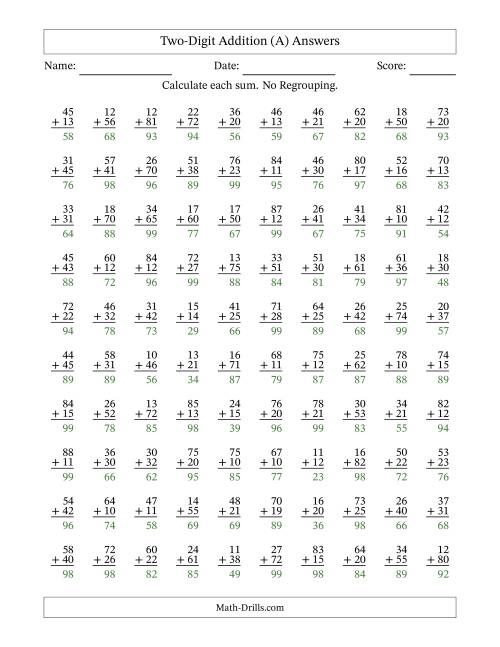 ? Adding to 100 Worksheet (teacher made) - Twinkl - Worksheets Library
