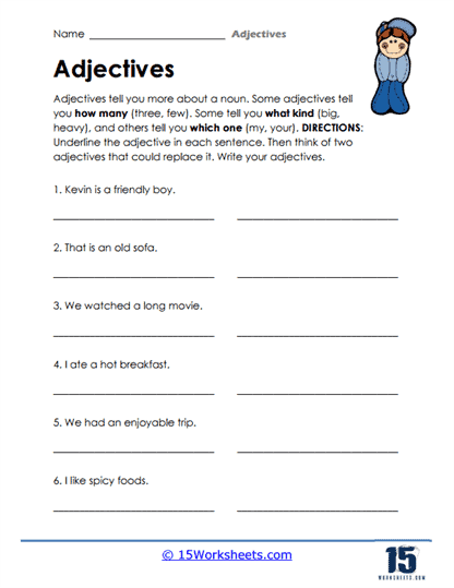 Adverbs and Adjectives Worksheet 3 | Answers - Worksheets Library