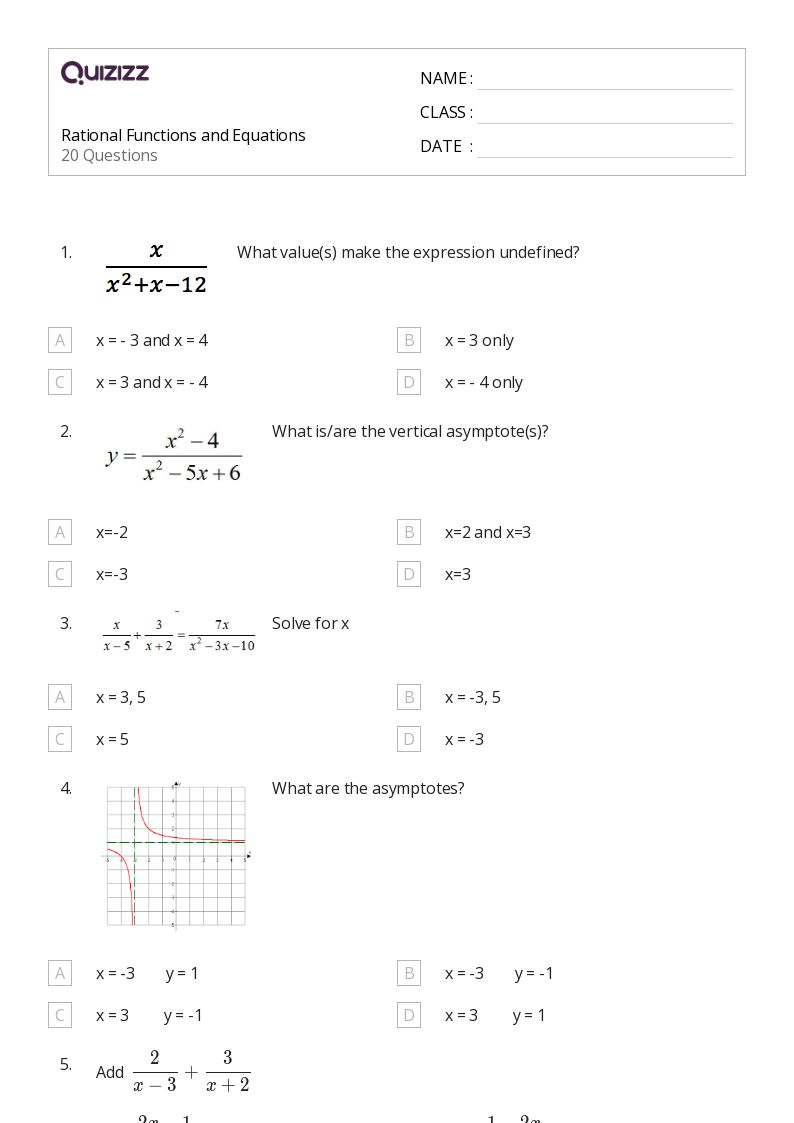 Free Algebra 2 Rational Expressions Worksheet Answers Download Free Algebra 2 Rational