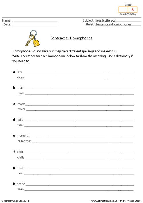 Literacy: Word order 7 | Worksheet | PrimaryLeap.co.uk - Worksheets Library