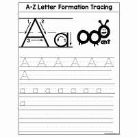 CreatePrintables - Free A-Z Letter Formation Tracing Worksheet ... - Worksheets Library