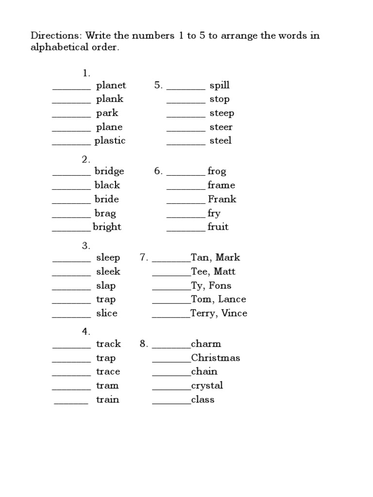 Free Alphabetical Order Worksheet 3rd Grade Download Free Alphabetical Free Alphabetical Order Worksheet 3rd Grade Download Free Alphabetical