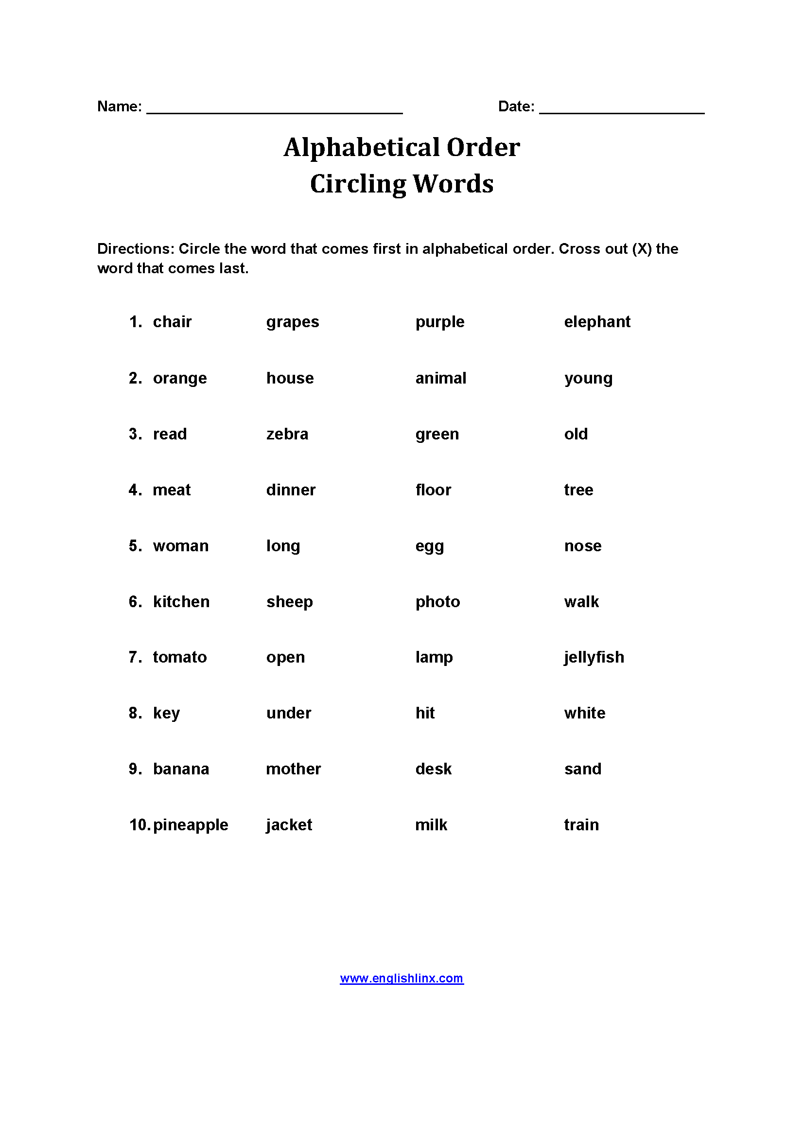 Alphabet Worksheets Alphabetical Order Worksheets Worksheets Library Alphabet Worksheets Alphabetical Order Worksheets Worksheets Library