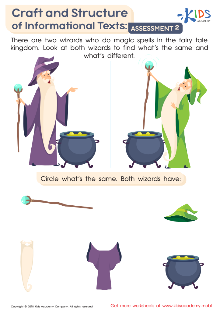 Quiz And Worksheet Identifying And Analyzing Text Structure Worksheets Library