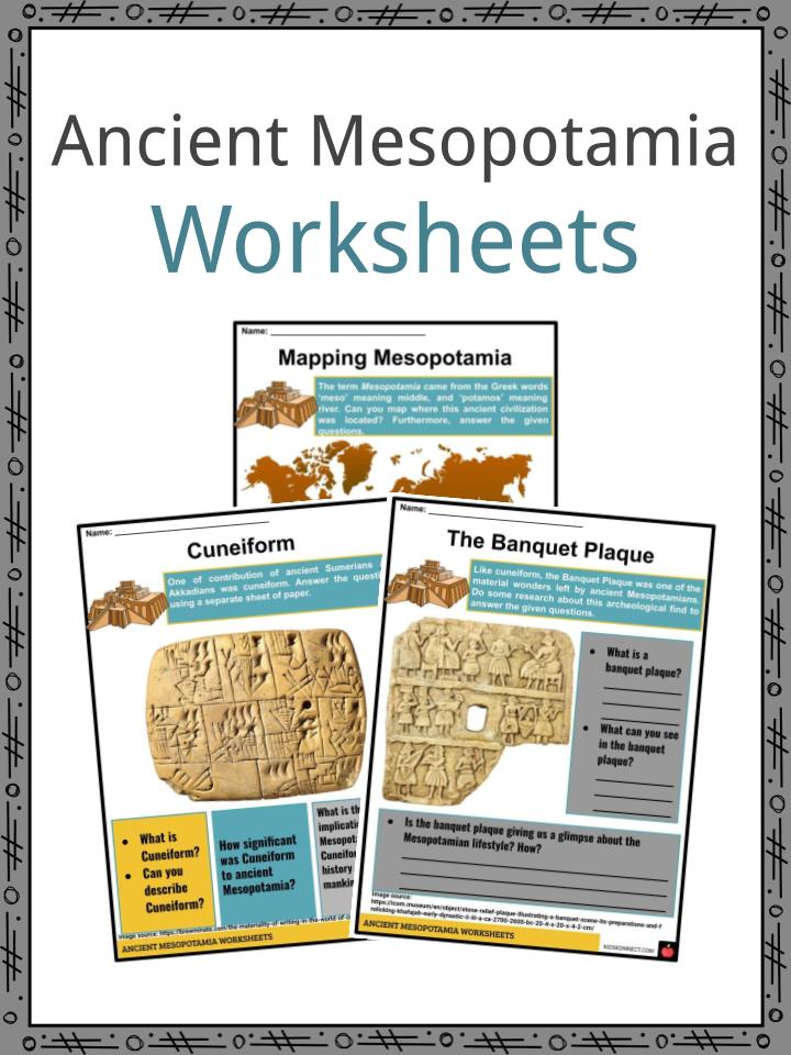 Ancient Mesopotamia Facts & Worksheets | Teaching Resources ...
