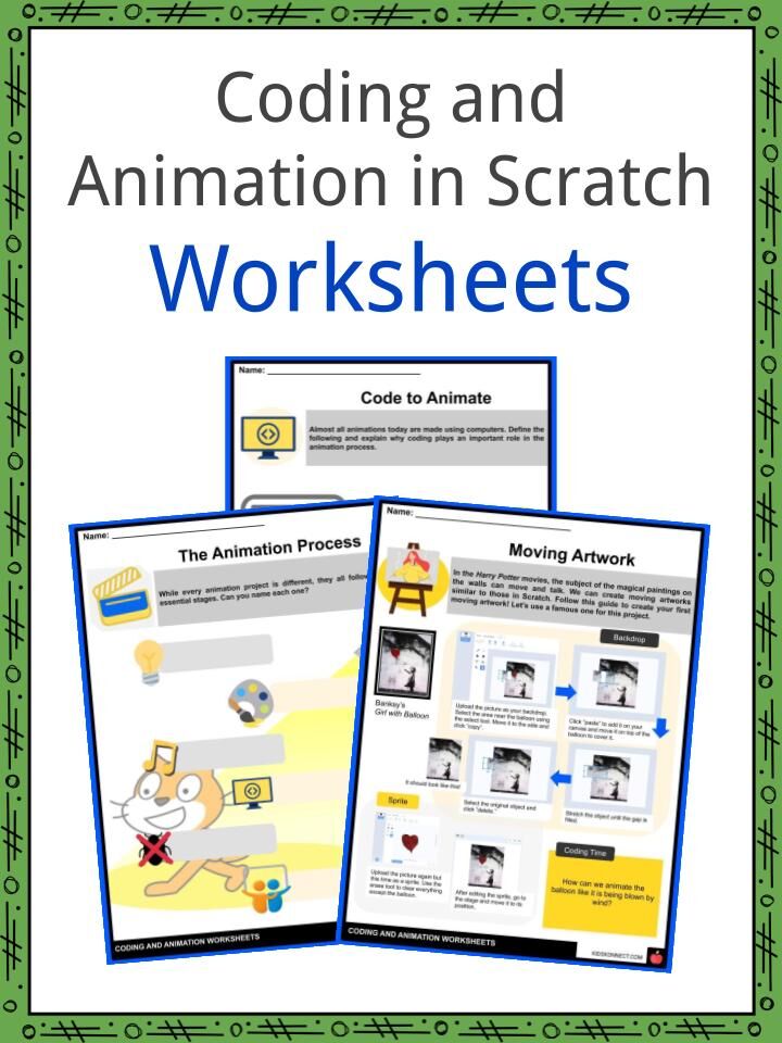 Coding and Animation in Scratch Facts & Worksheets For Kids - Worksheets Library
