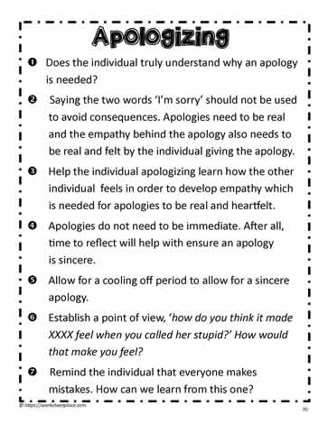 Free apologizing worksheet, Download Free apologizing worksheet png images, Free Worksheets on ...